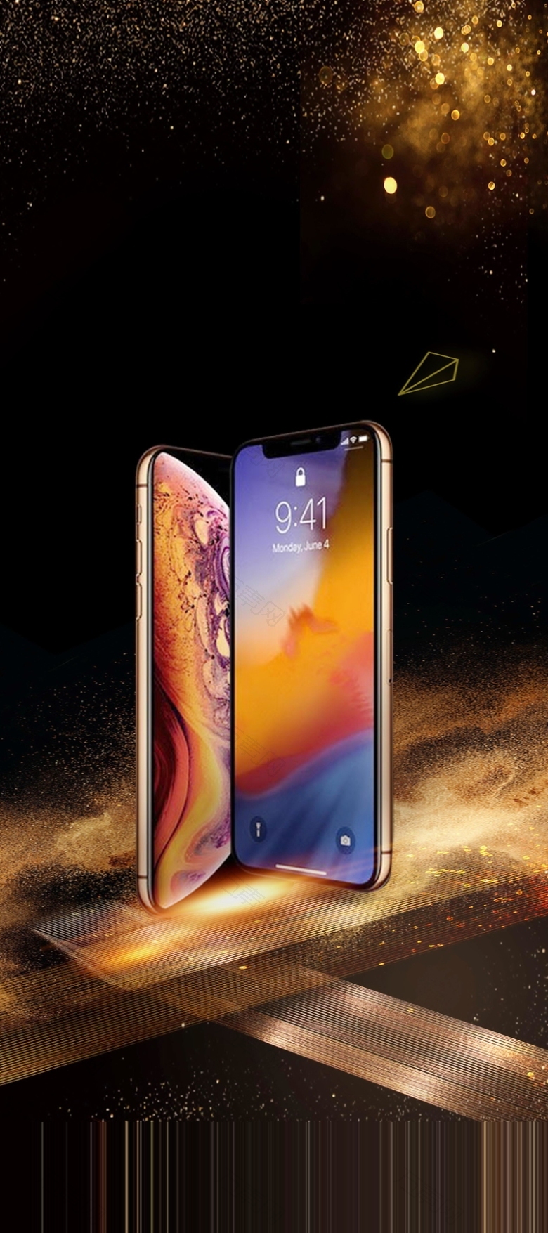 苹果手机苹果IphoneXS背景模板背景素材图片下载-万素网