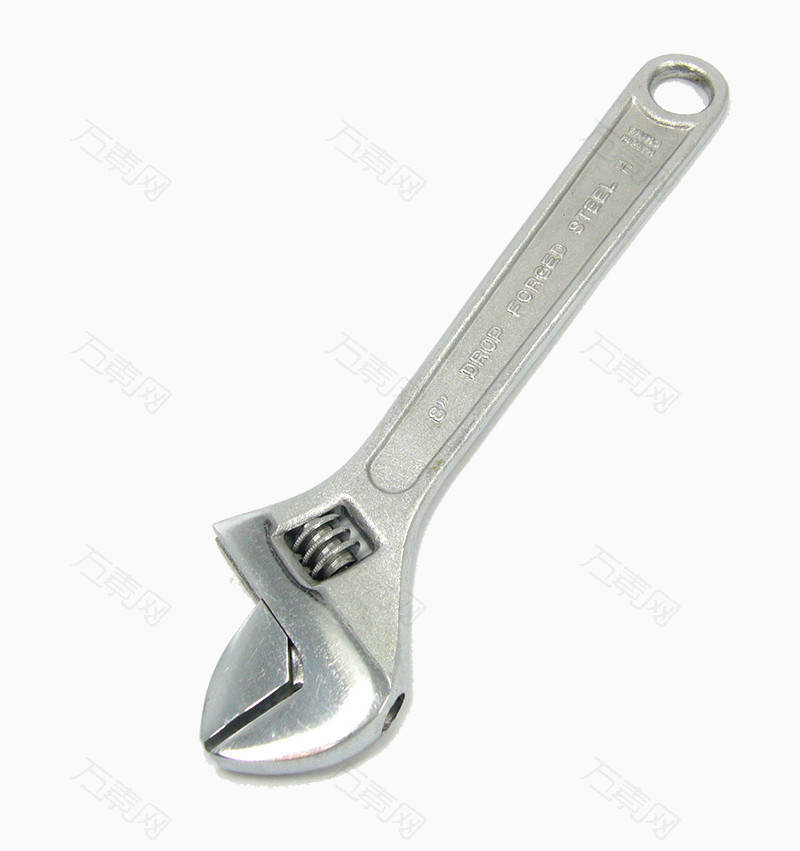 金属色的扳手家用工具png元素素材图片下载-万素网