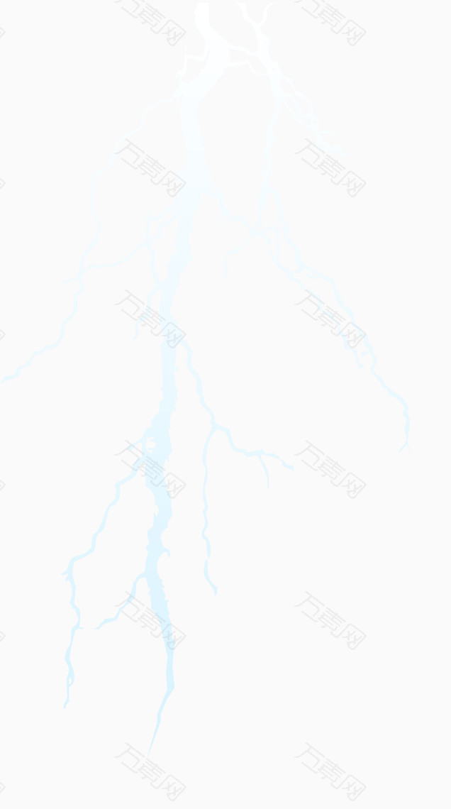 手绘闪电png元素素材图片下载-万素网