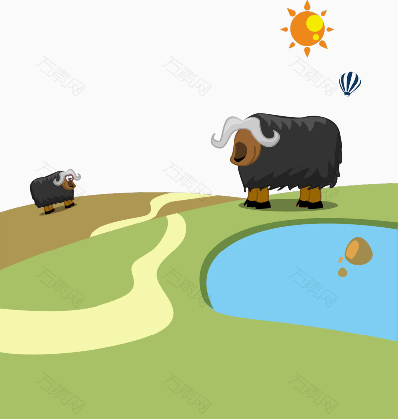 扁平化图形png元素素材图片下载-万素网