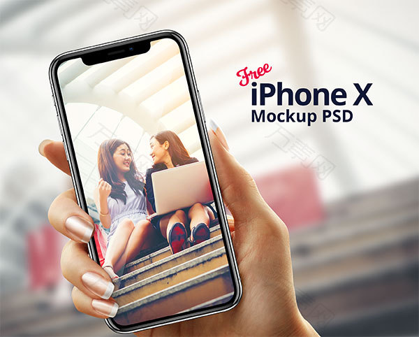 iPhoneX样机平面广告设计素材图片下载-万素网